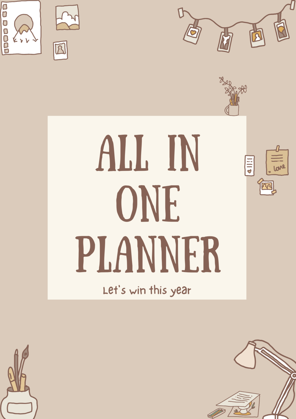 "The Life Manager", All in one digital planner