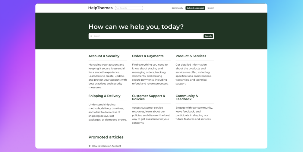 Free Zendesk Theme | Seattle