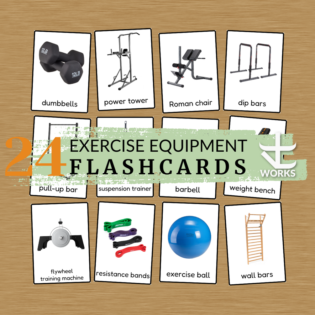 Exercise Equipment Flashcards
