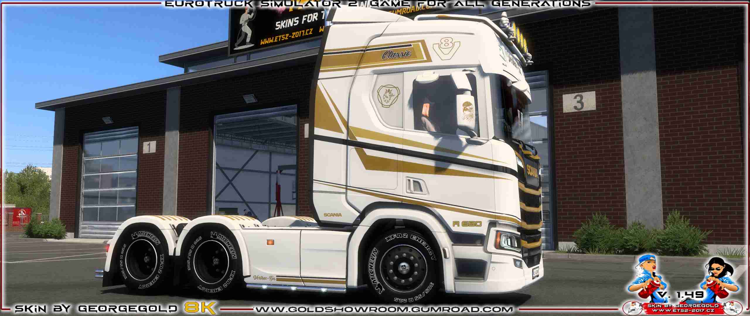 ETS 2 Skin Scania NG R Team Verlhac