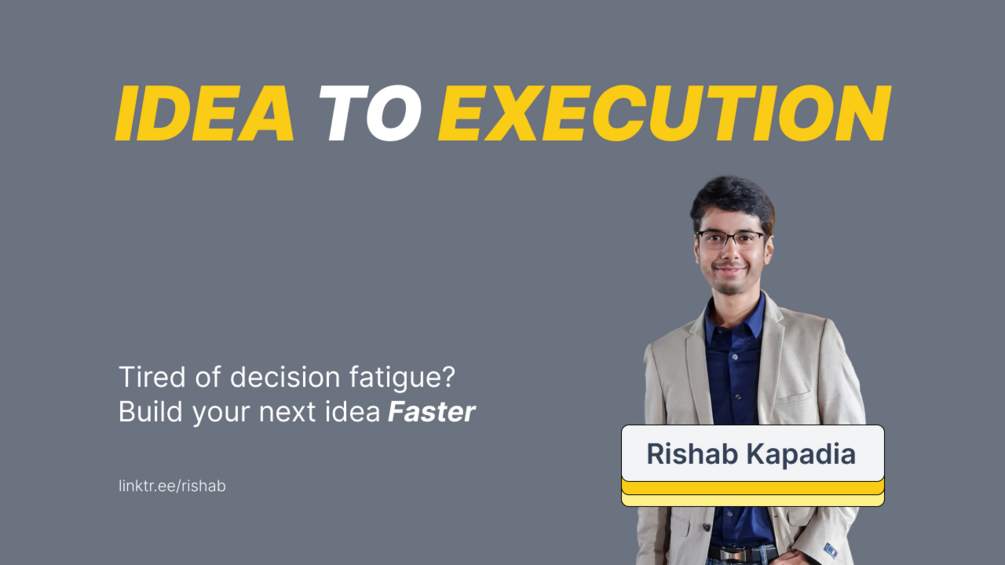 Idea to Execution (SaaS/Web Apps Guide)