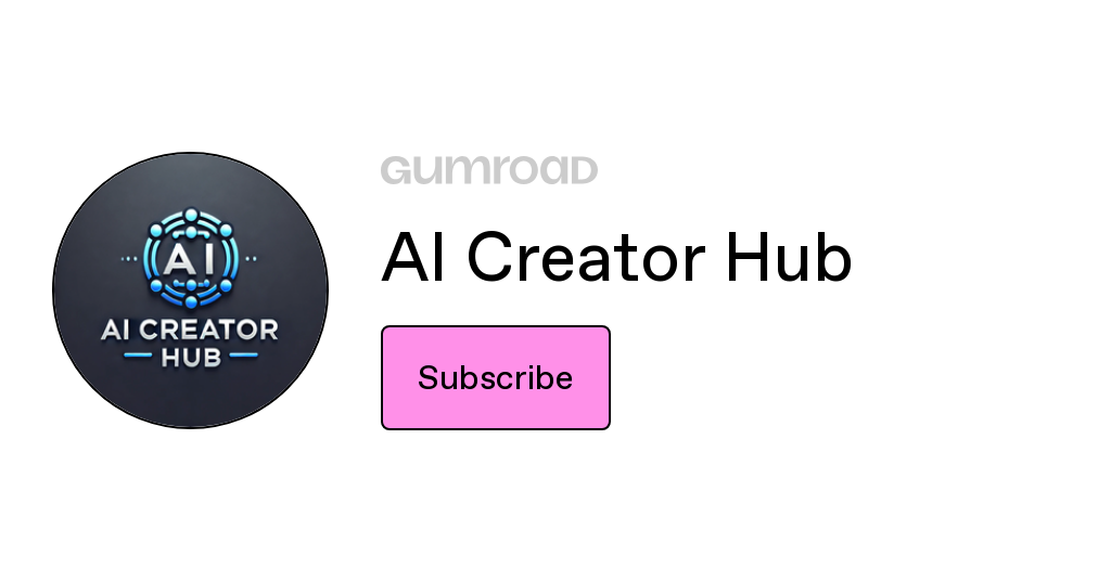 AI Creator Hub