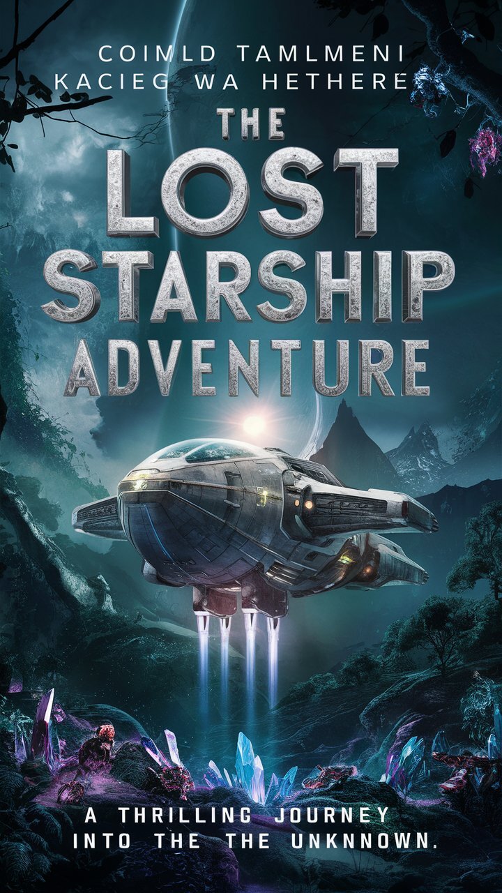 The Lost Starship Adventure- story for kids