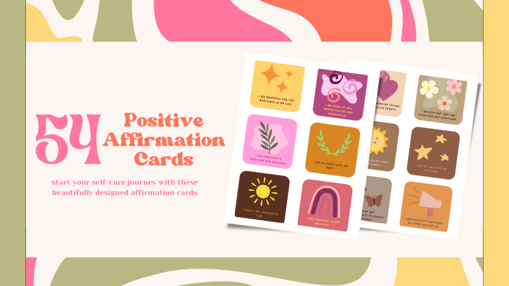 54 Positive Affirmation Cards