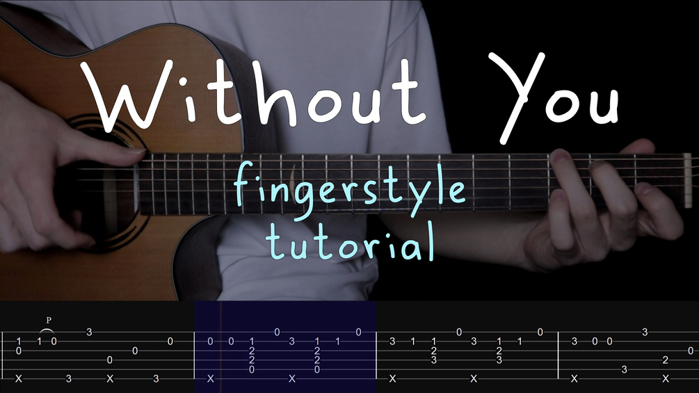 The Kid LAROI - WITHOUT YOU (Guitar Tabs)