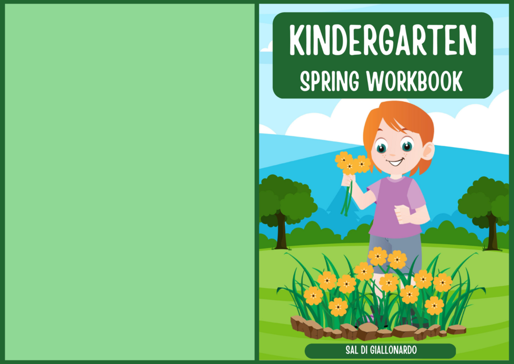 Kindergarten Spring Workbook