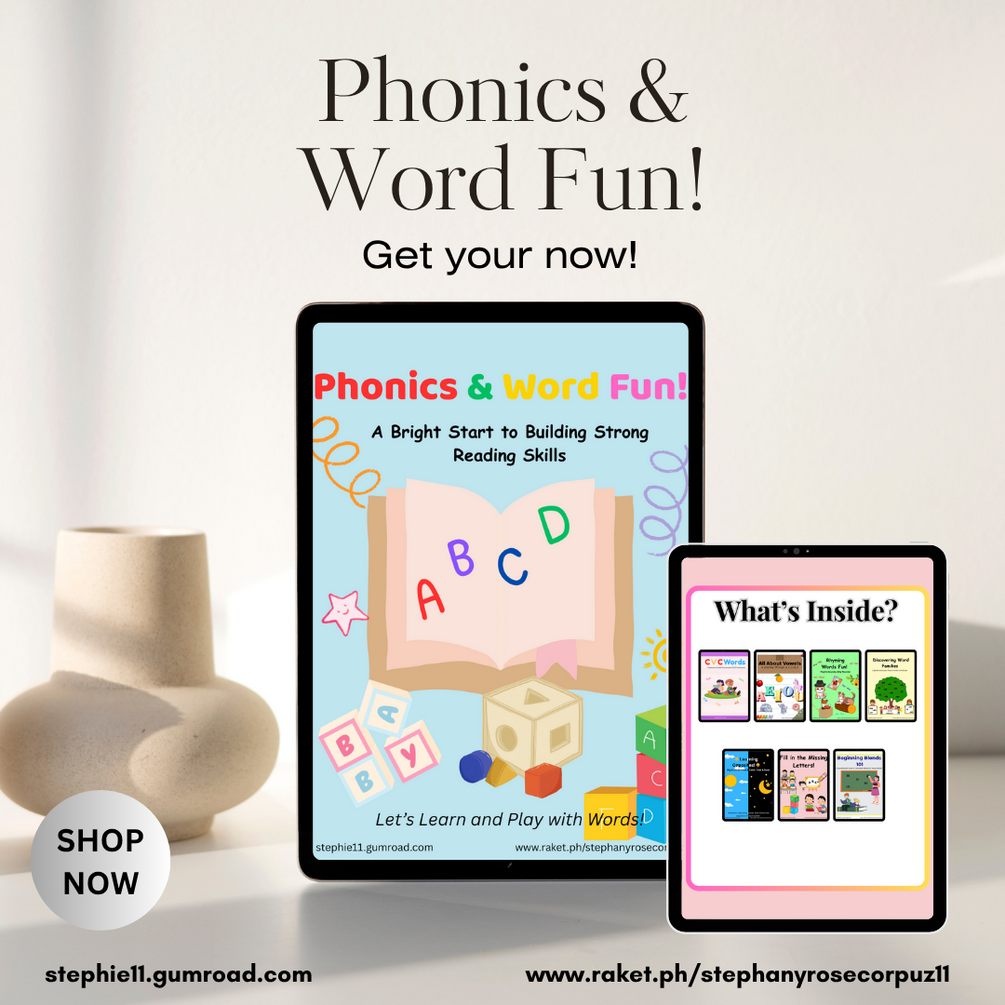 Phonics and Word Fun! - Printable Set