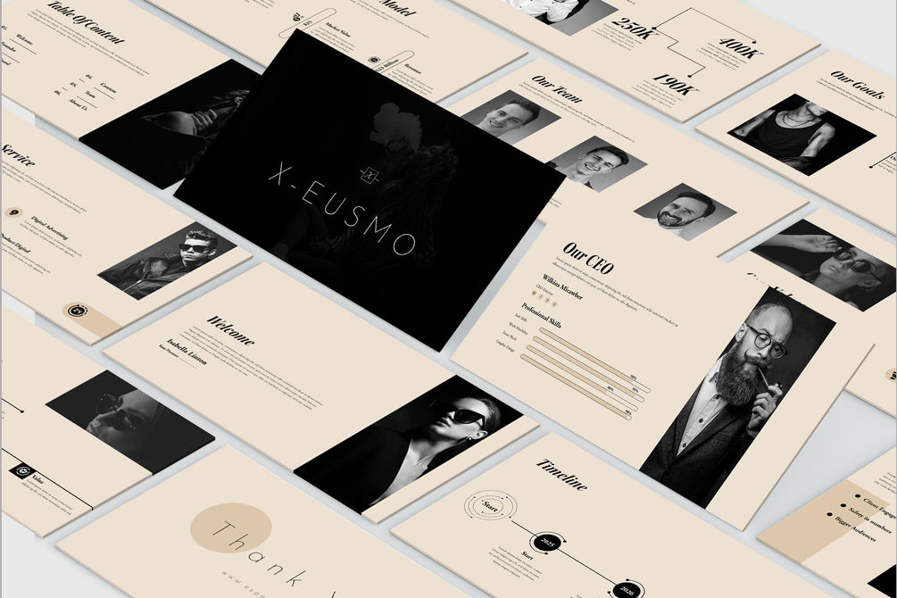 Clean & Minimal Business PowerPoint Presentation Template