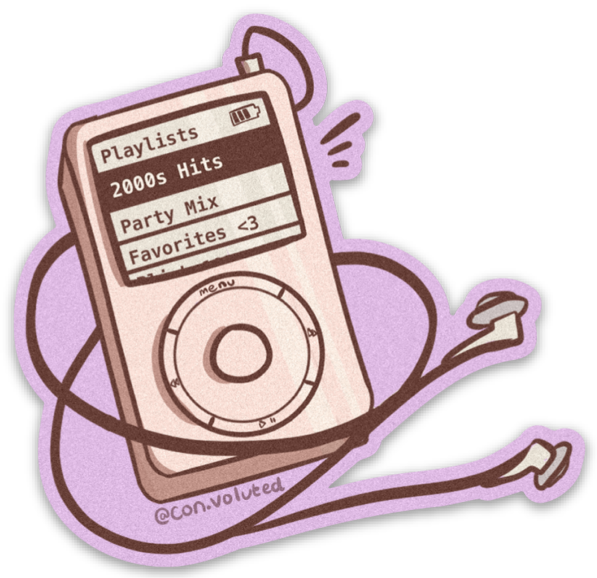 2000score iPod - Sticker
