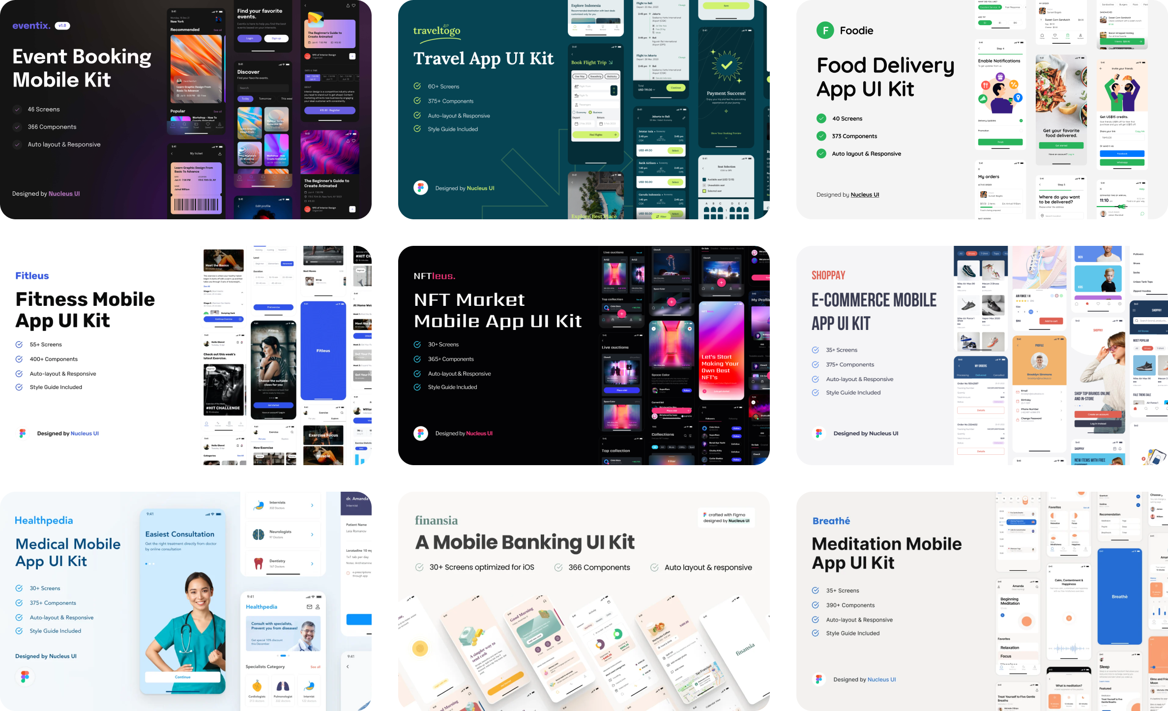 Nucleus Plus – Figma UI kit and Design system Nucleus Plus – Figma UI kit and Design system