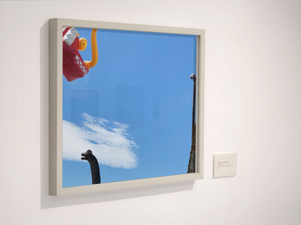 Surreal Dinosaur Sky – Liminal Digital Art Print (Mask by Mack Escrow)