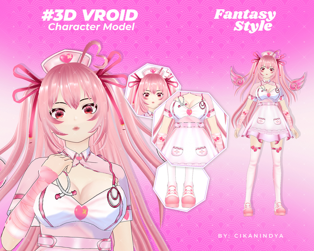 3D Vroid Character, Avatar Creation, Twitch Newcomer - Virtual Character Innovative 3D Vroid ...