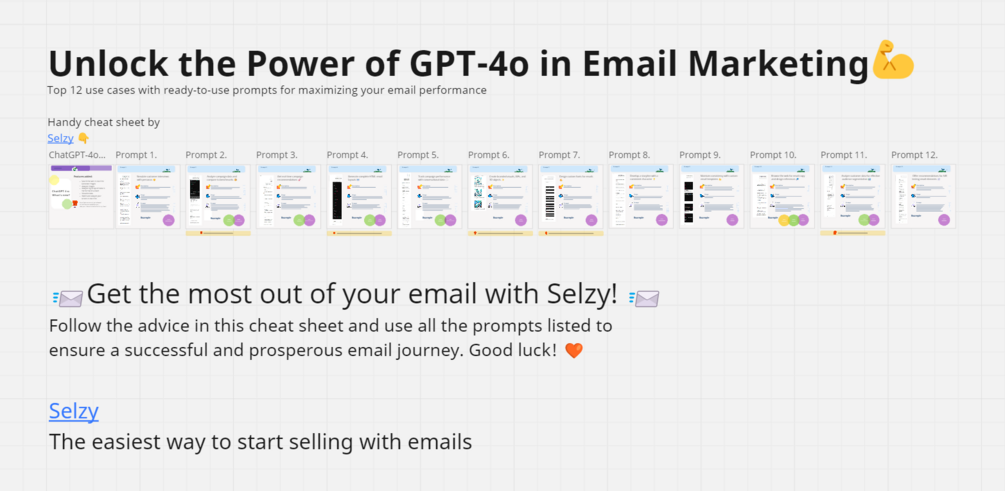 Top 12 ChatGPT-4o Prompts for Maximizing Your Email Marketing