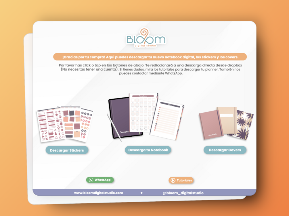 Bloom Notebook