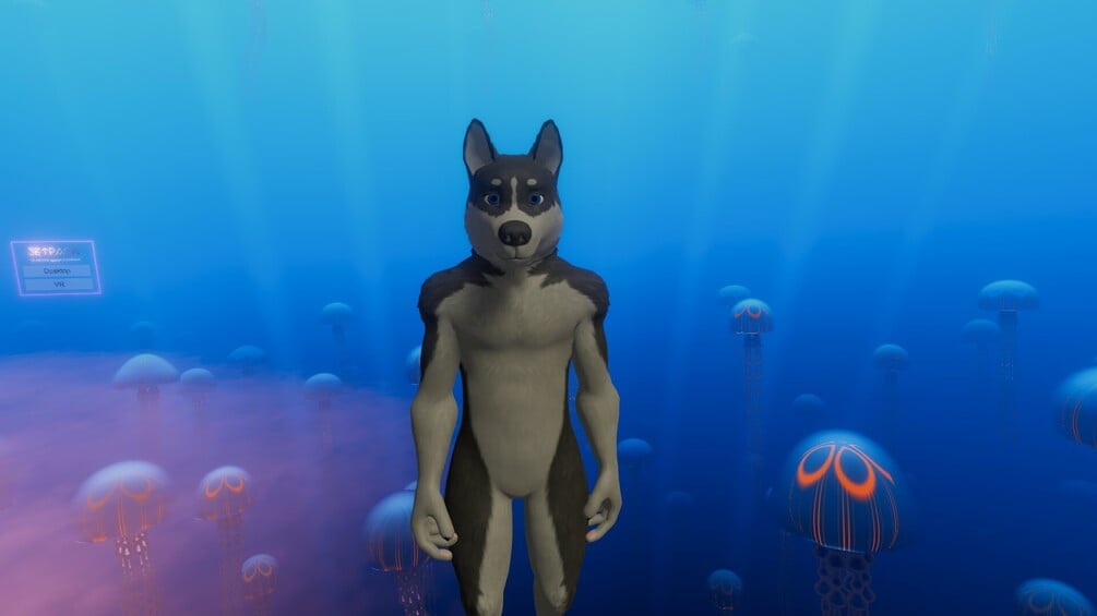 Customizable VRChat Canine Avatar