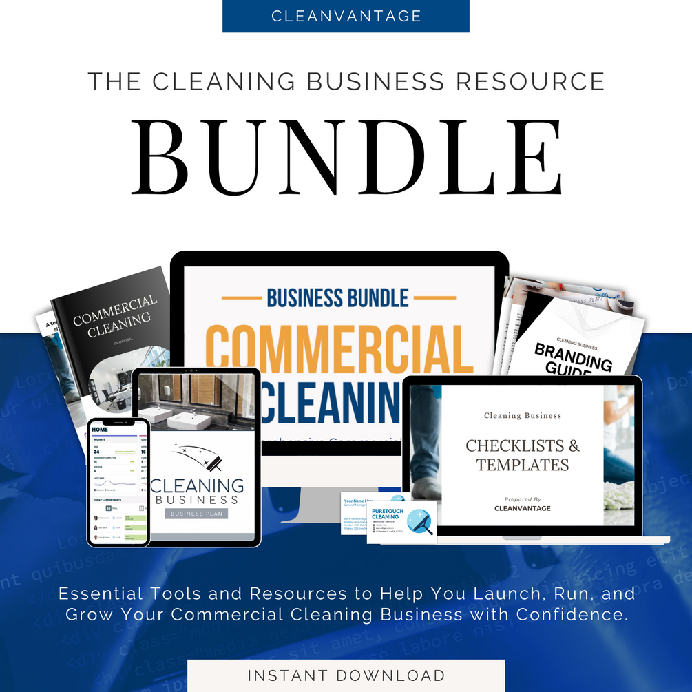 Commercial Cleaning Business Resource Bundle
