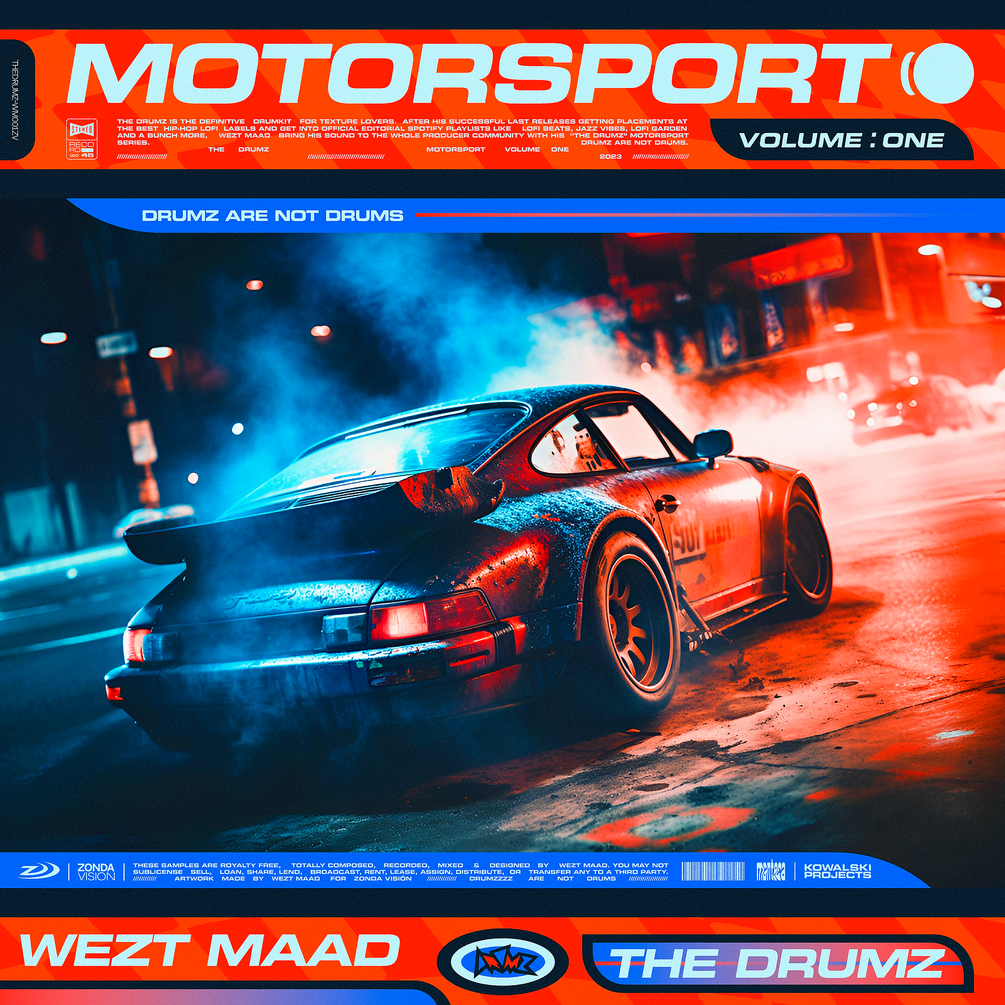 Wezt MAAD The Drumz Motorsport VOL.1 - Drum Kit (V1.1)