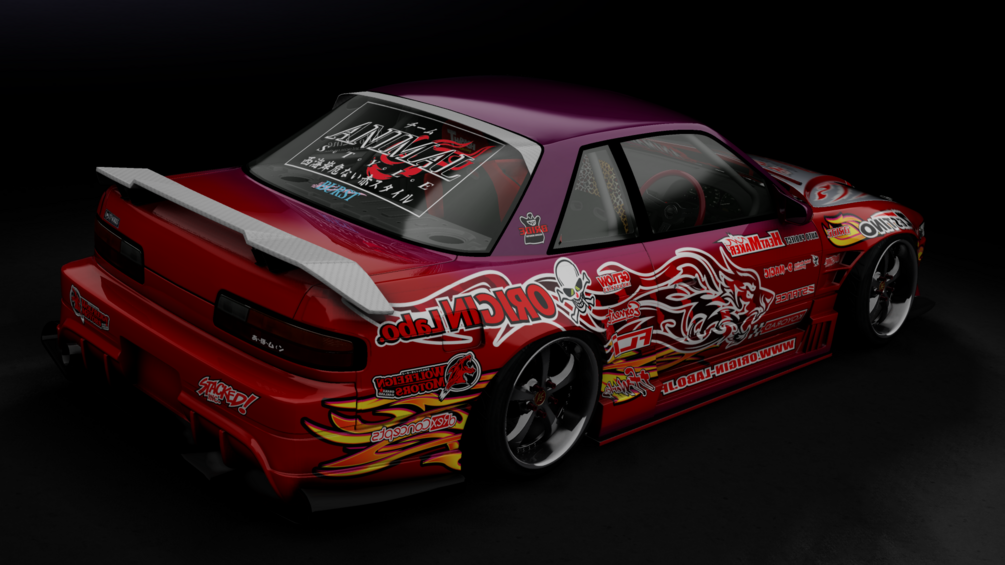 Animal Style Julian Jacobs S13 2017 SuperD livery (Baker_workshop)