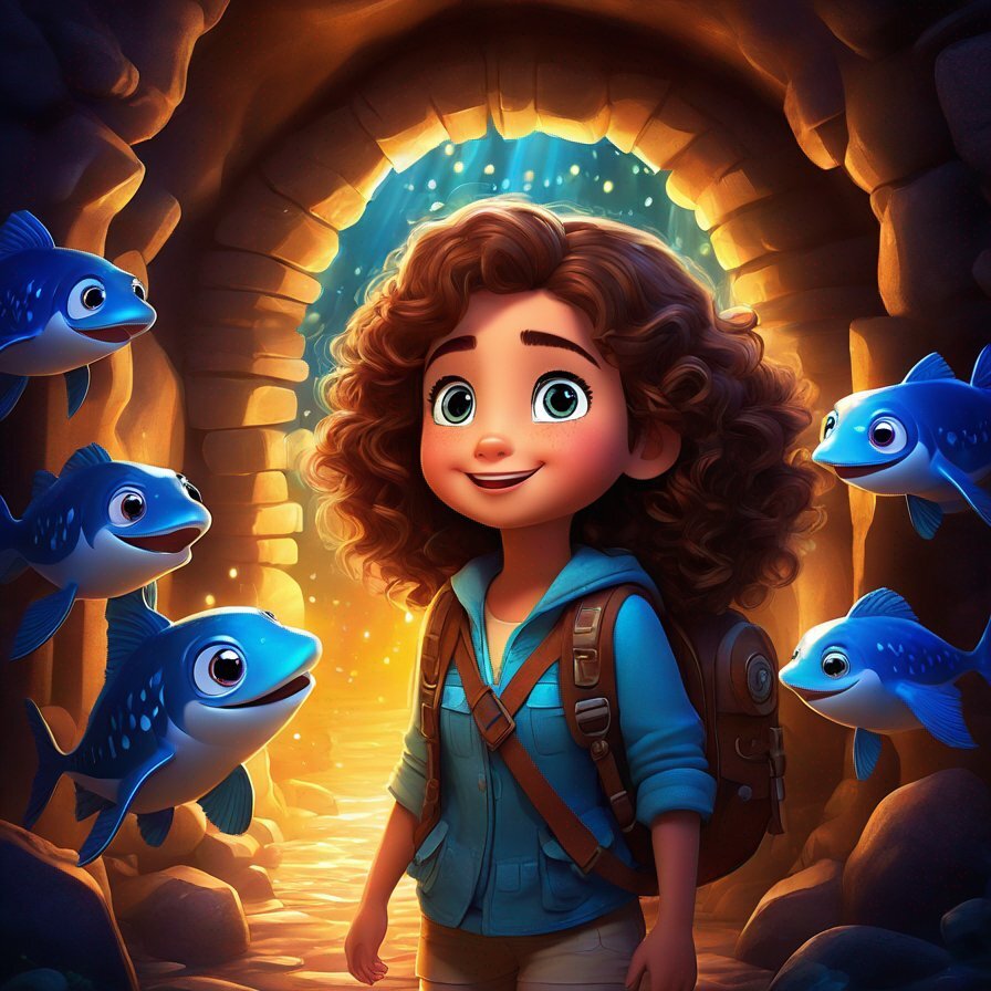 The secret of Atlantis - Story for Kids (3 $)