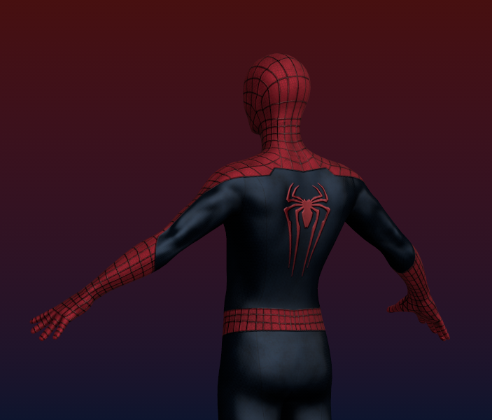 The Amazing Spider-Man Bundle (TEXTURES FOR LAIR MALE BASE!!)