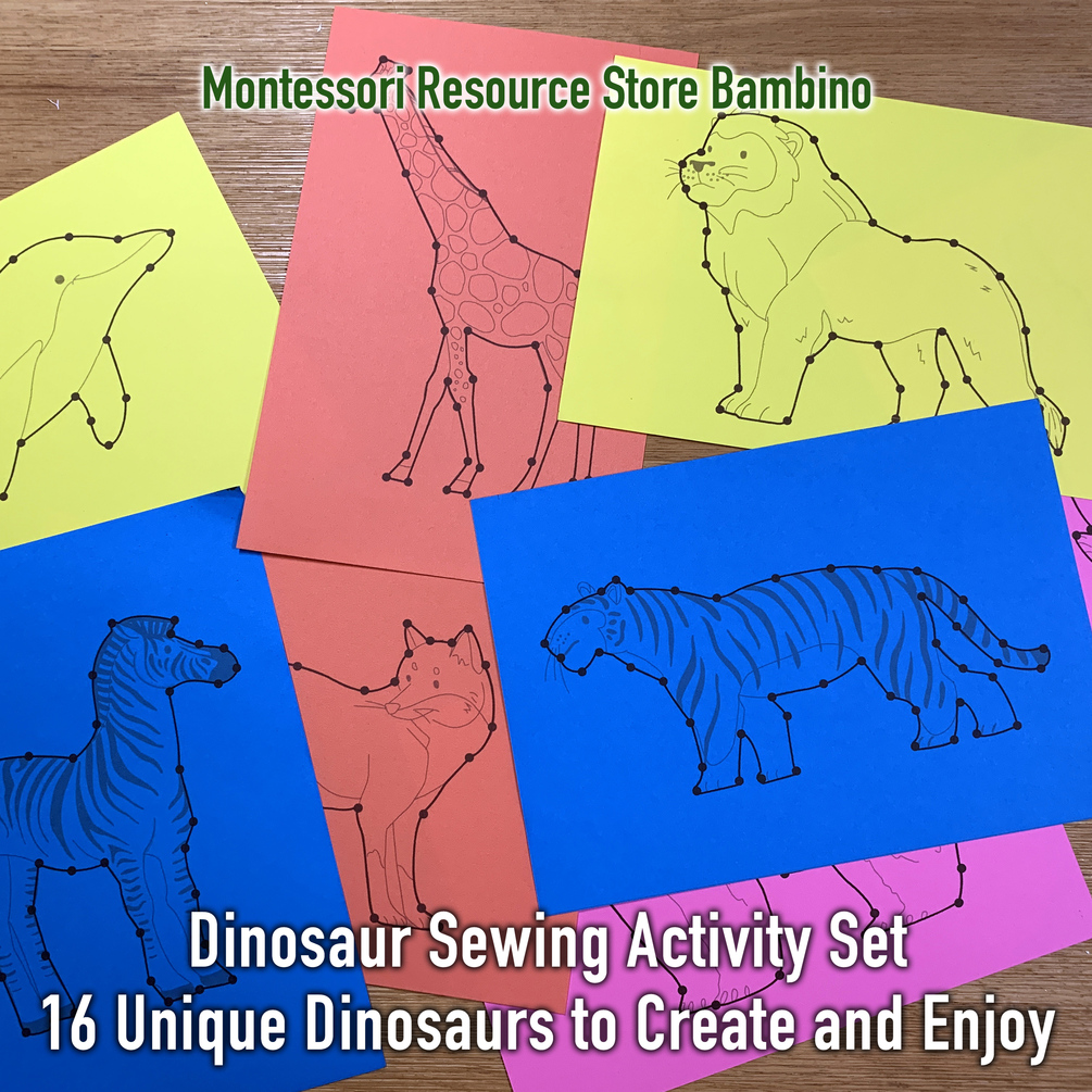 Animal Sewing Activity Set: Create Your Favorite Animals with Fun ...