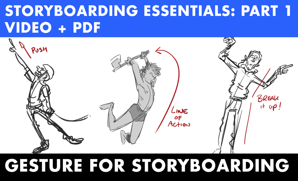 Storyboarding Essentials: Part 1 - Video + PDF