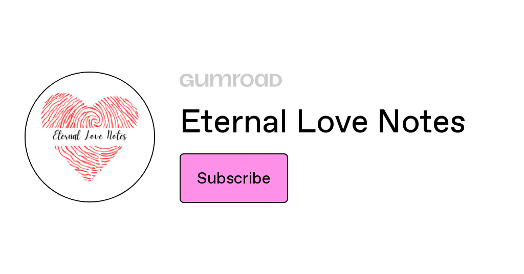 Eternal Love Notes