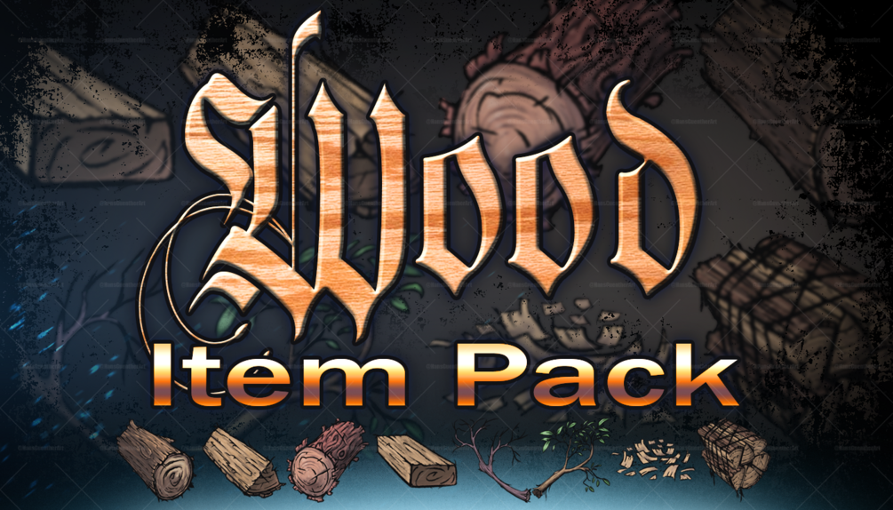 Wood Icon Pack - 2D Game Asset