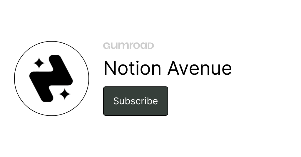 Notion Avenue