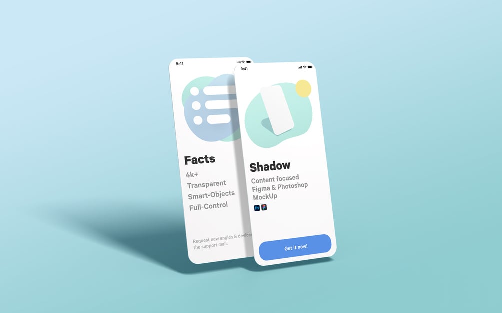 Shadow UI MockUp – Free