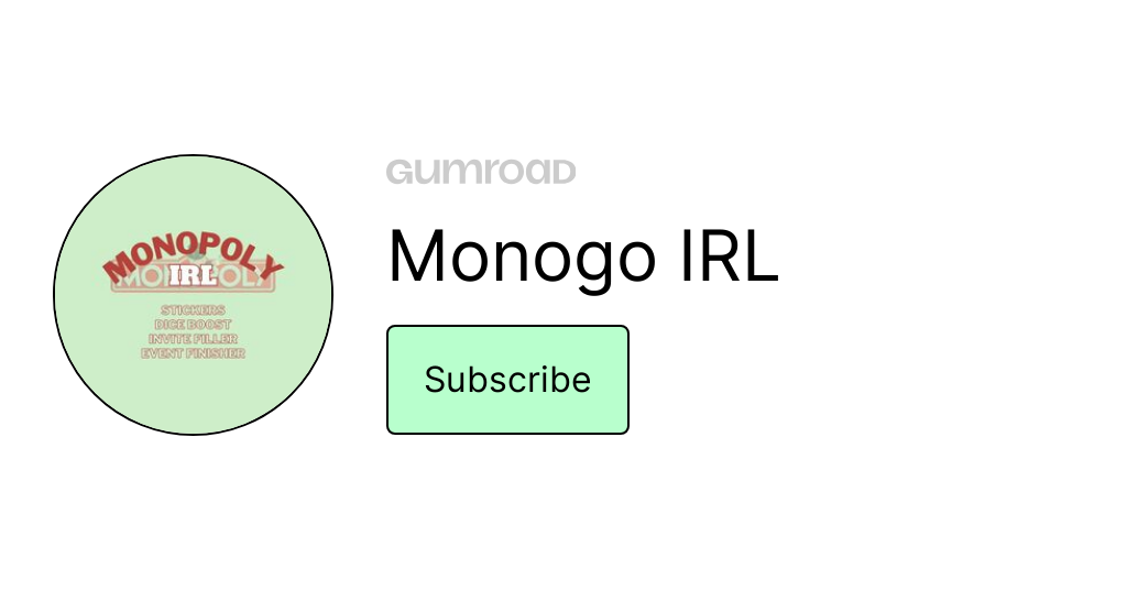 Monogo IRL