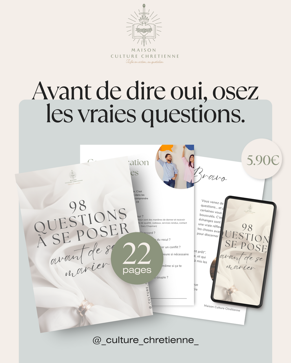 98 questions à se poser avant de se marier