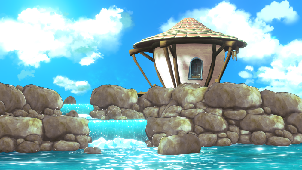 Blender Anime Water Node Shader