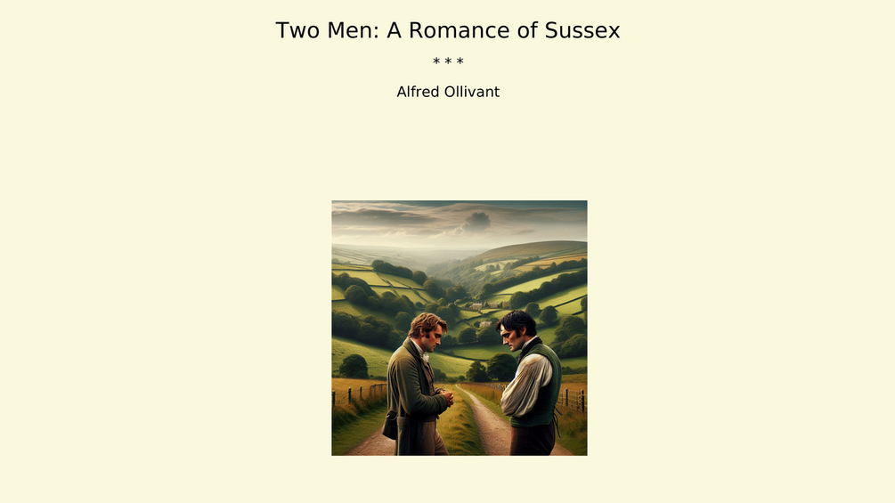 Two Men: A Romance of Sussex