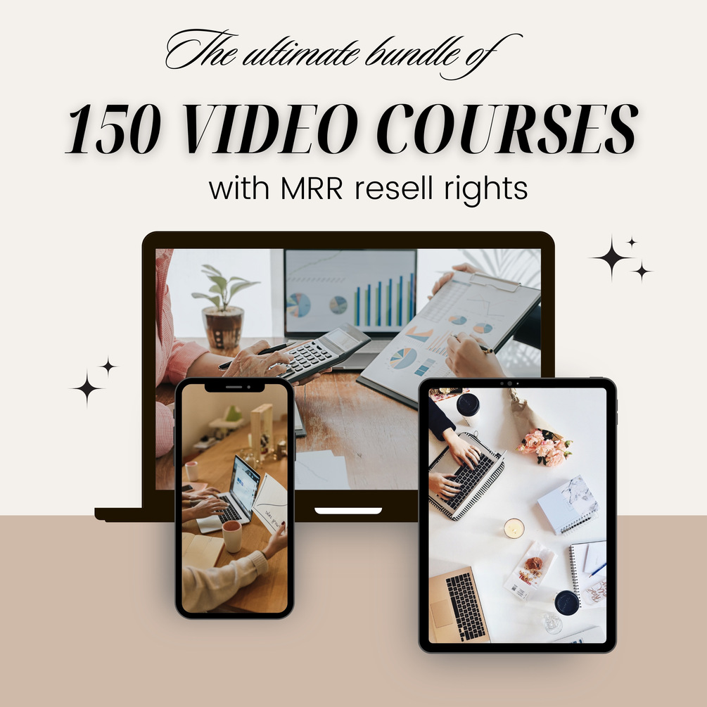 Best MRR Video Course Bundle, Commercial Use, Passive Income ...