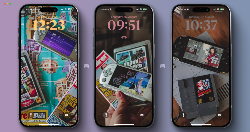 Gamers' Addiction (iPhone Wallpaper Pack)
