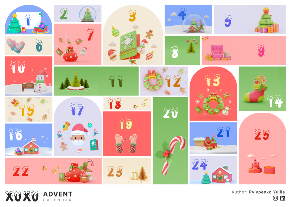 Digital Christmas Advent Calendar