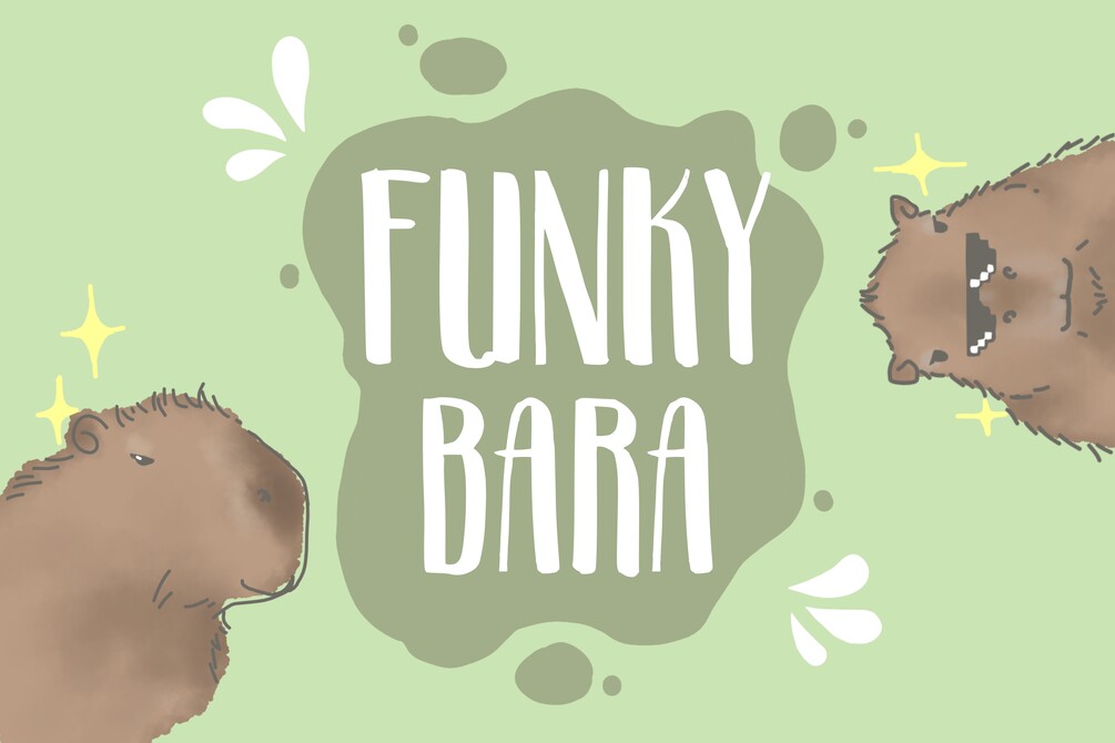 Funky Bara font