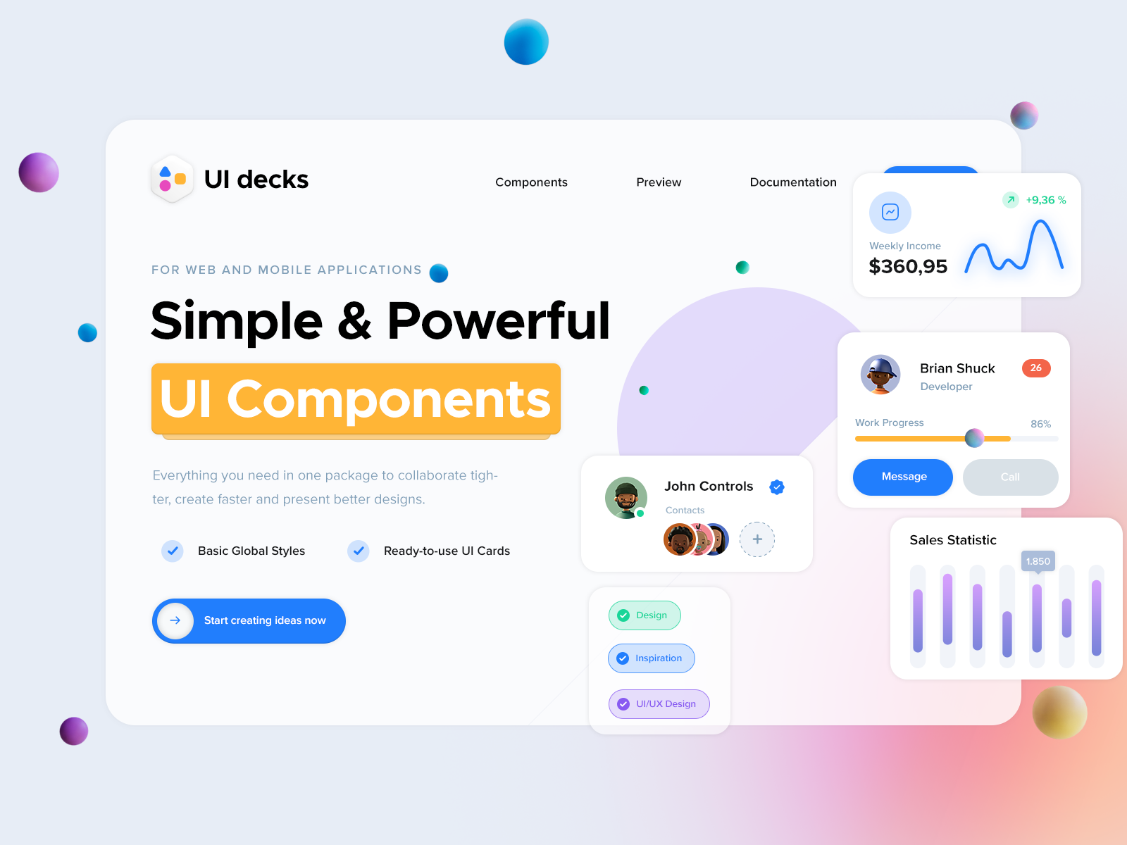 Discover the features of UI Decks - KL-Webmedia