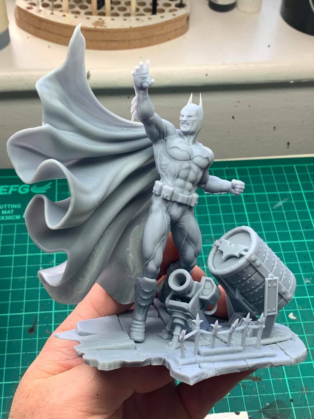 Batman Diorama by Sergiu Malic