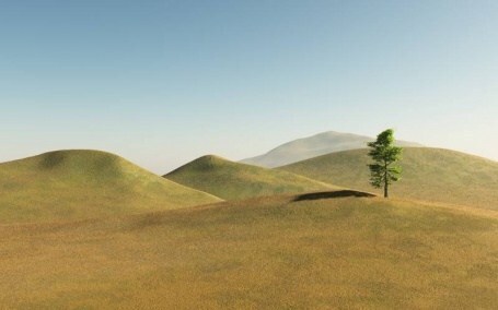 Distant Hills Material Pack