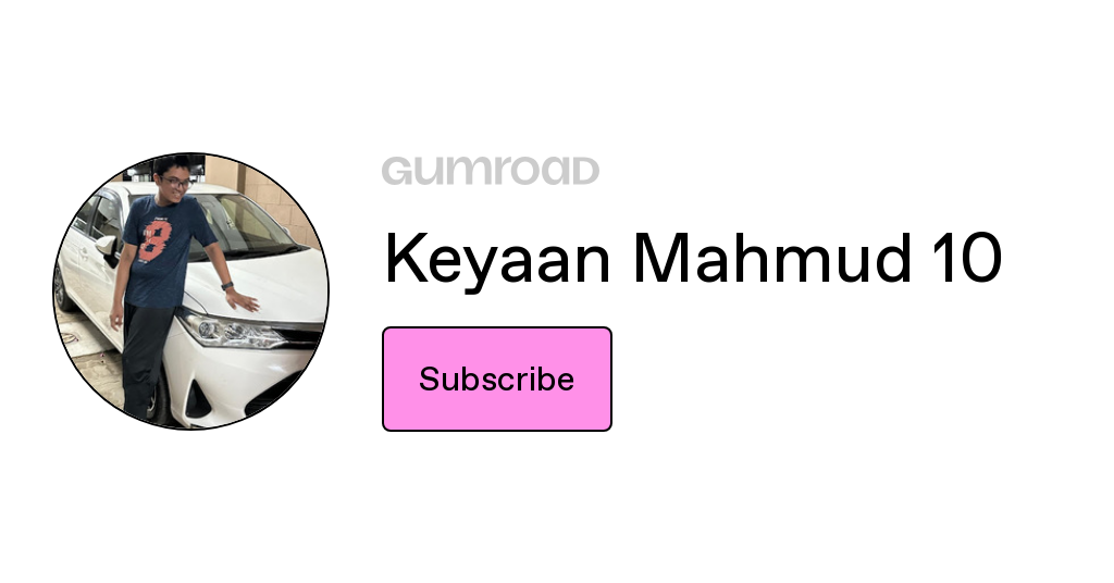 Keyaan Mahmud 10