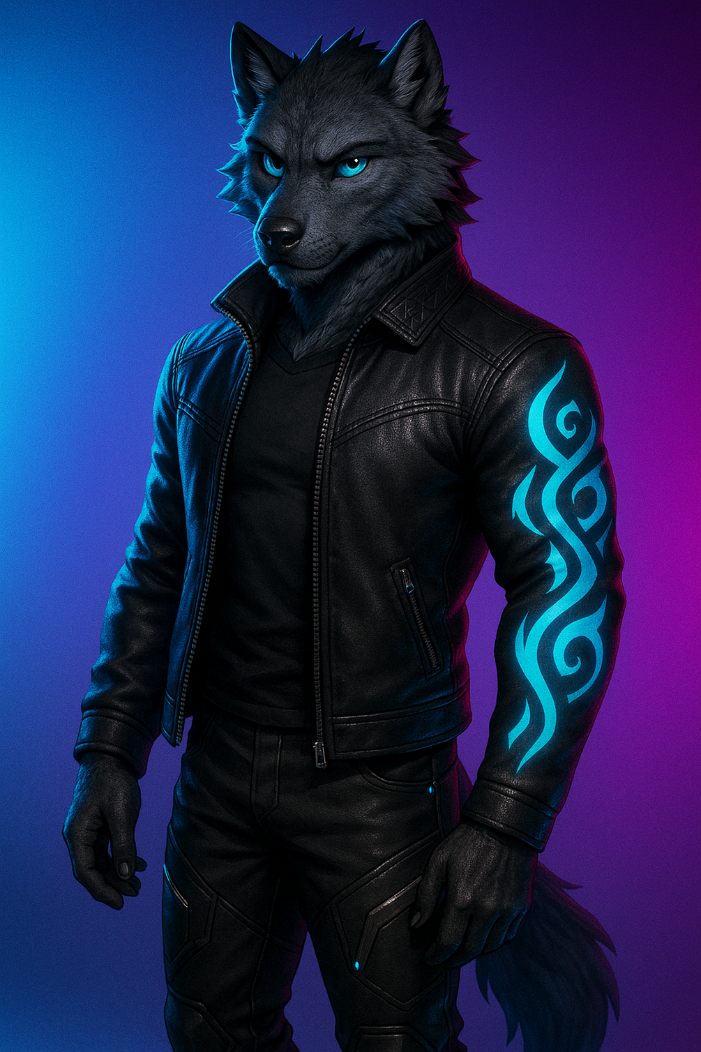 "Dante – Canine/Wolf Avatar (PC + Quest Compatible) | Face Tracking ...