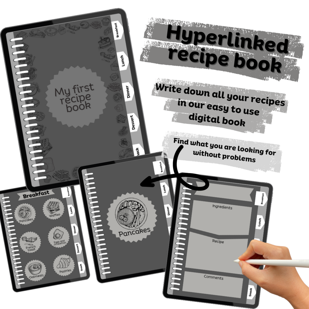Hyperlinked recipe book