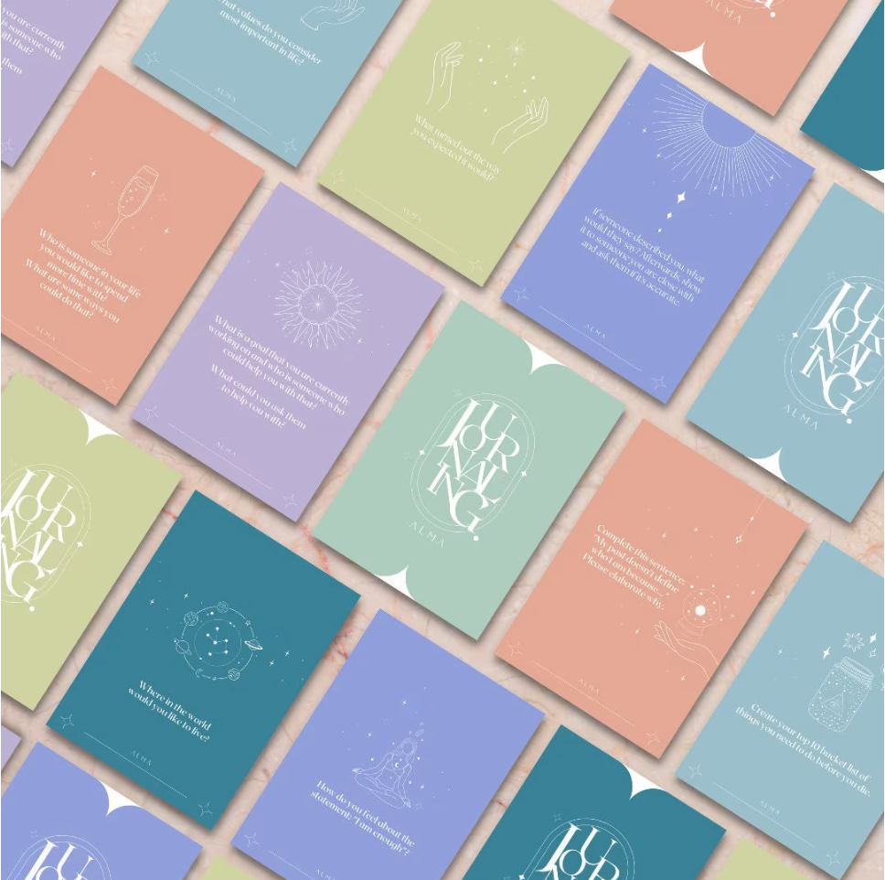 Journaling Personal Development Cards