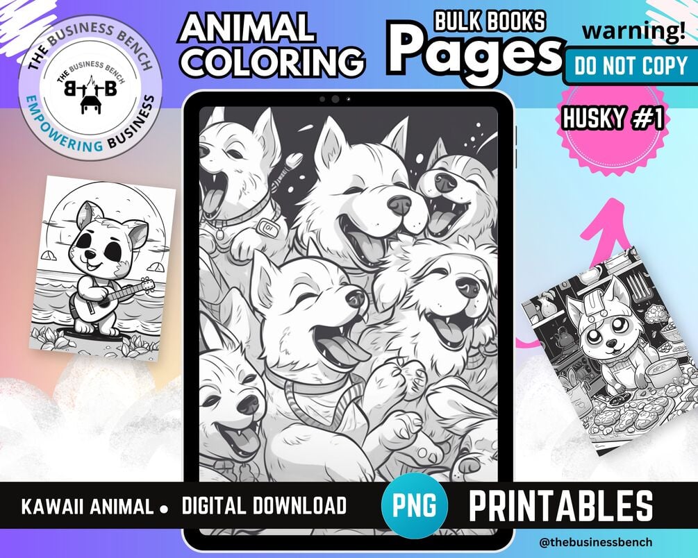 Coloring Pages Of Huskies