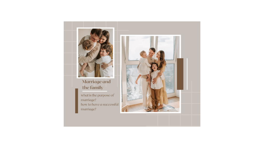 marriage and family