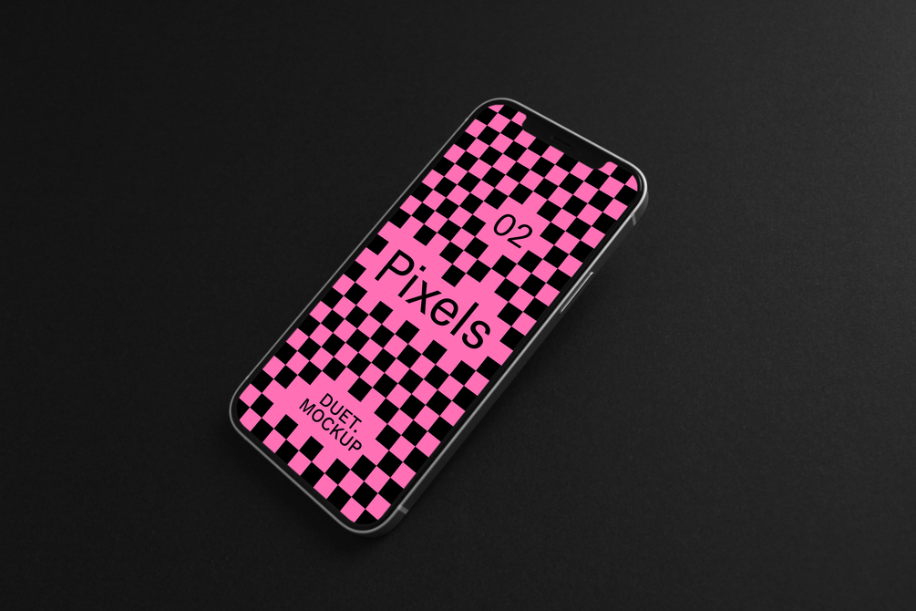 Pixels iPhone_02 Mockup