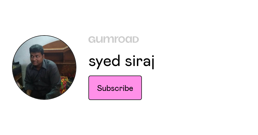 syed siraj