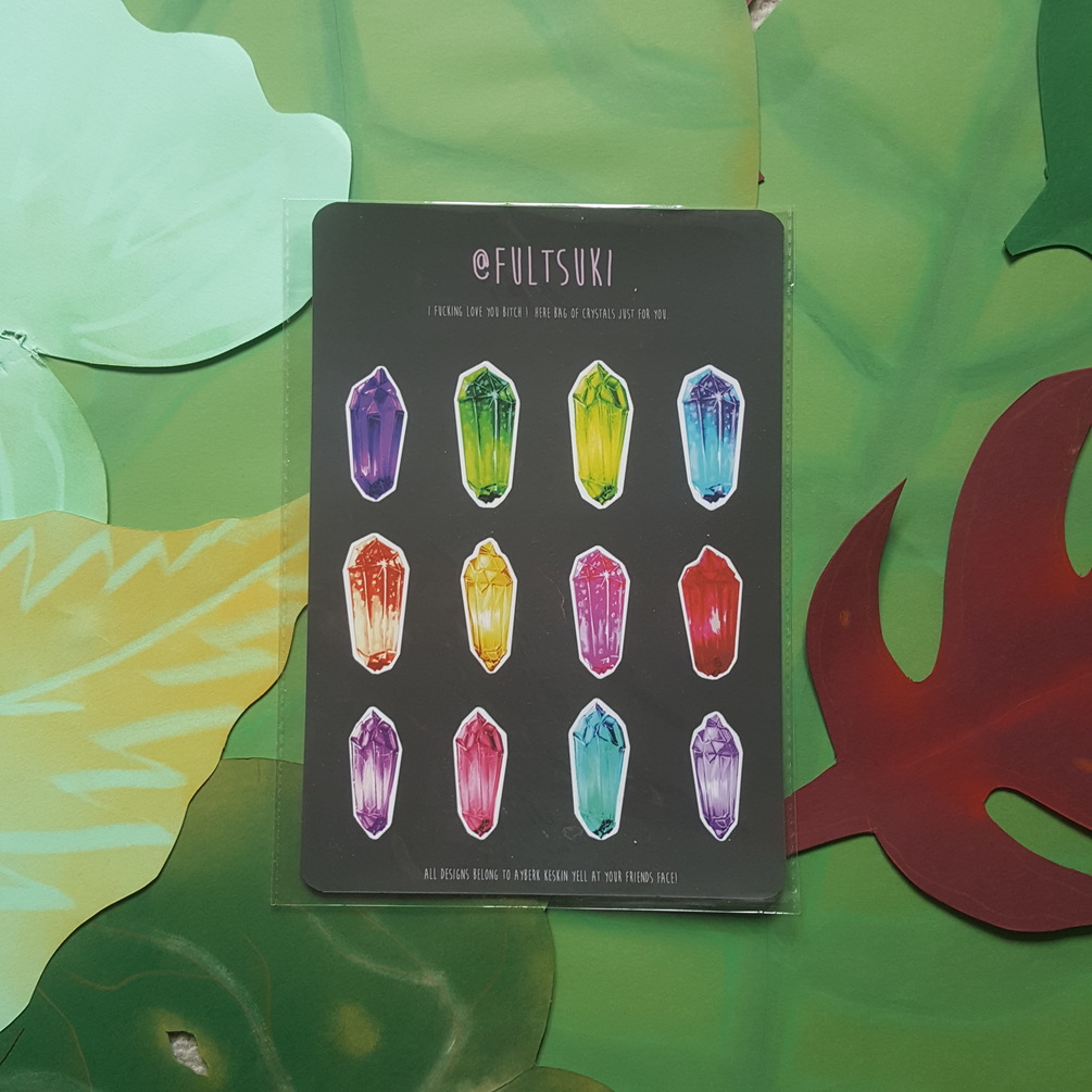 Crystal Sticker Set